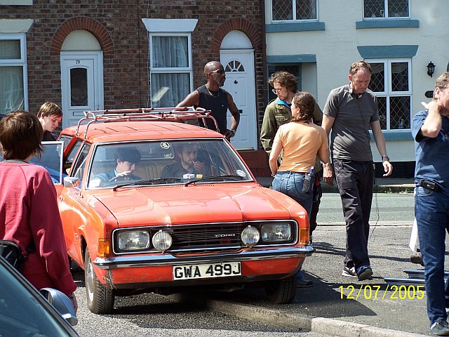 Control Movie - photos from the set